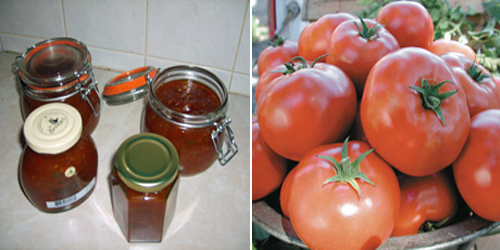 Sweet Hot Chilli and Tomato Chutney Recipe